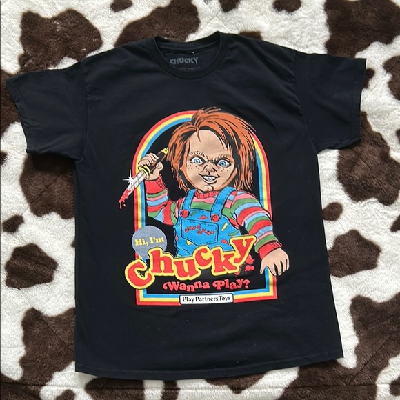 Shirts & Tops | Chucky Black Kids Tshirt | Poshmark